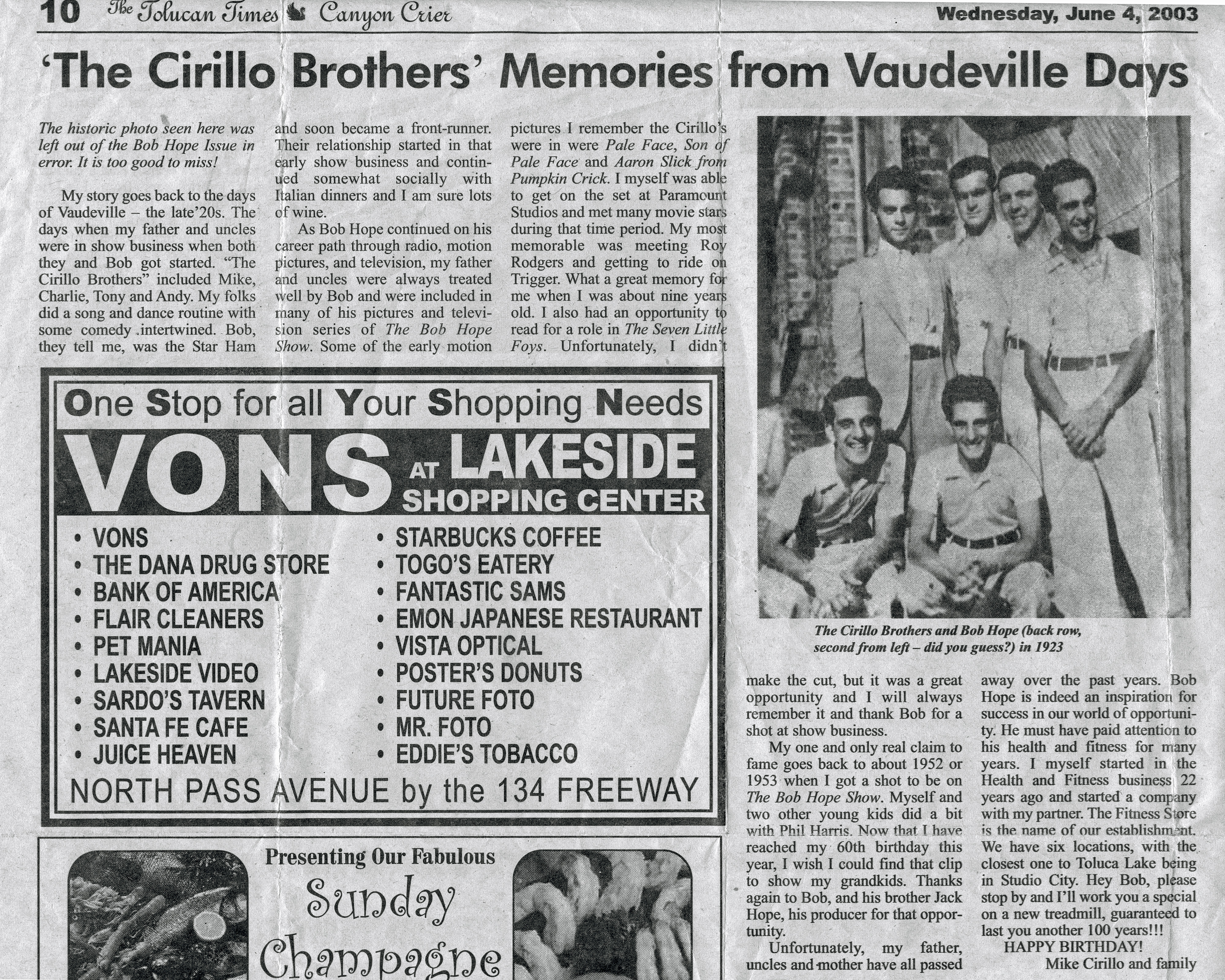 The Cirillo Brothers – Pepito & Joanne